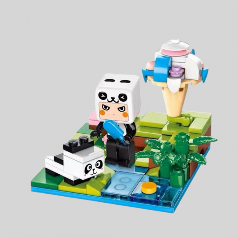 NON LEGO - QMAN - Mini World Panda EnLighten 72011-3 - Chính Hãng Giá ...