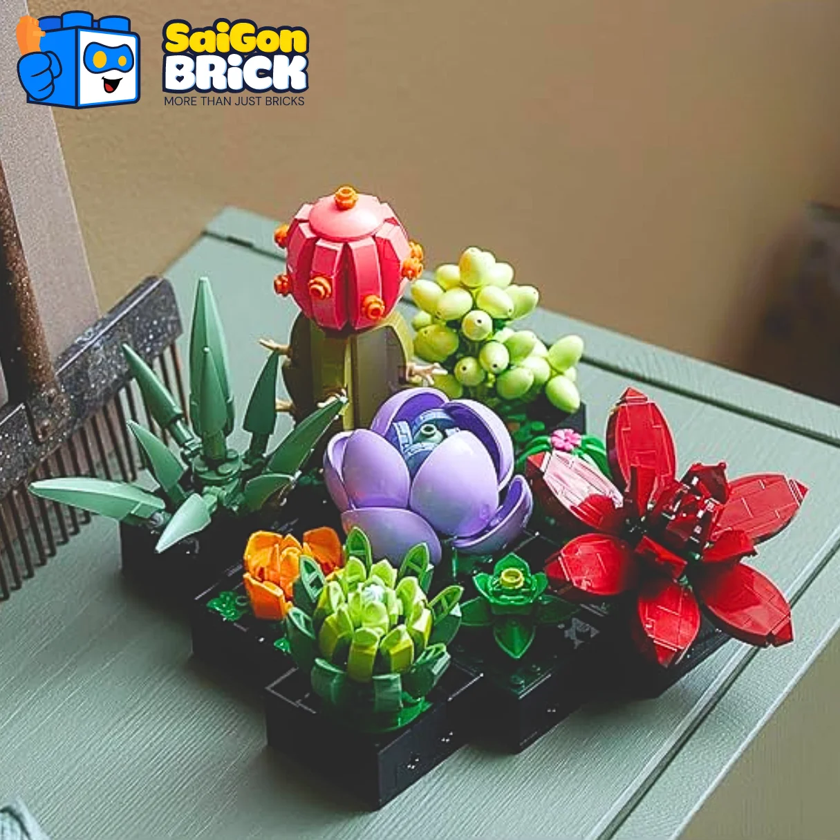 LEGO ICONS 10309 - Succulents Xương rồng đá 771pcs - LEGO GIÁ CỰC TỐT ...