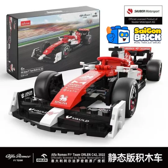 NON LEGO RASTAR - Alfa Romeo F1 Team Orlen - Xe Đua F1 Alfa Romeo tỷ lệ ...